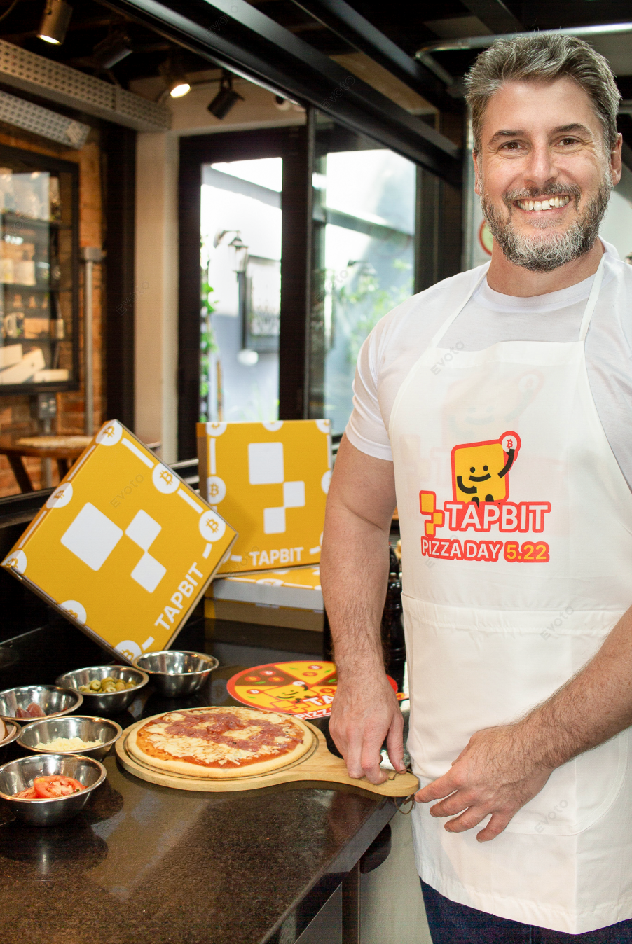 Tapbit CEO Milton Cogo Celebrates Bitcoin Pizza Day 2026
